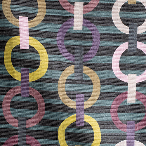 Paper Chain Fabric - Evergreen – Counterpart Studios