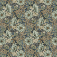 Wild Posy Wallpaper - Seafoam – Counterpart Studios
