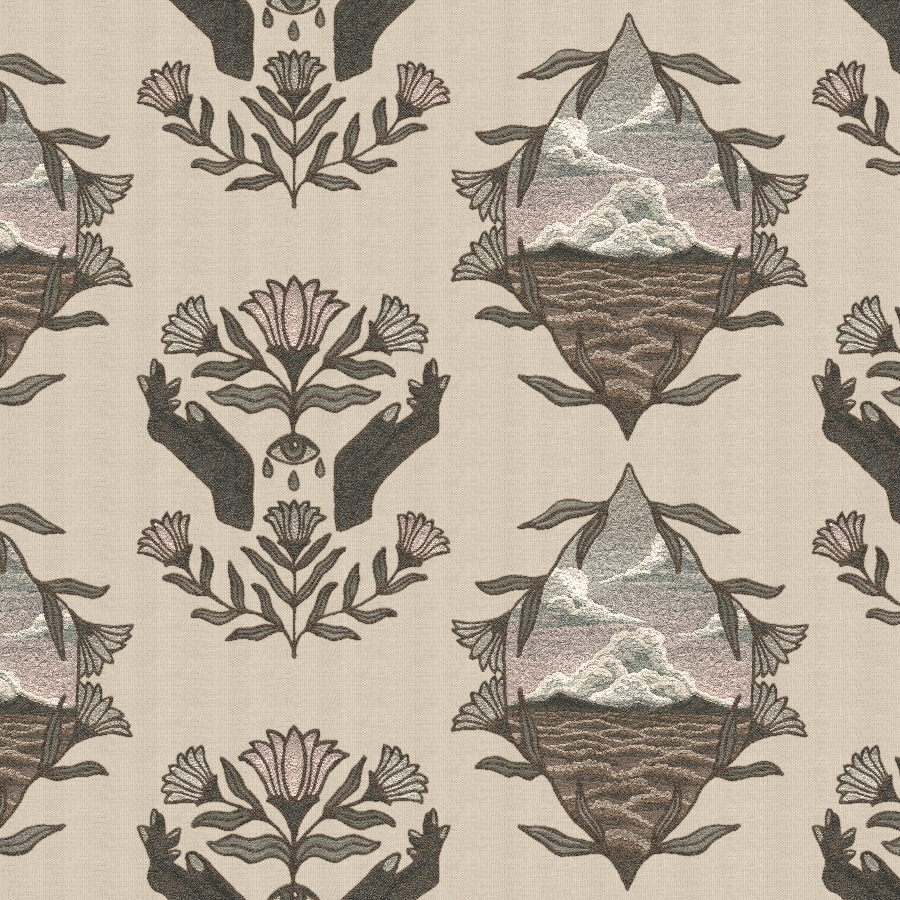 Dreamland Fabric - Sand – Counterpart Studios