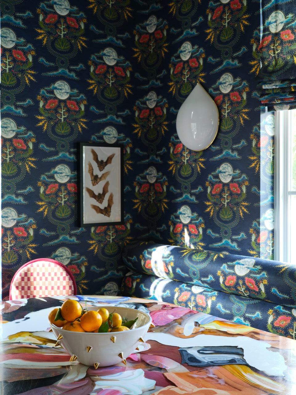 Moon Snake Rhinestone Wallpaper - Nocturnal – Counterpart Studios