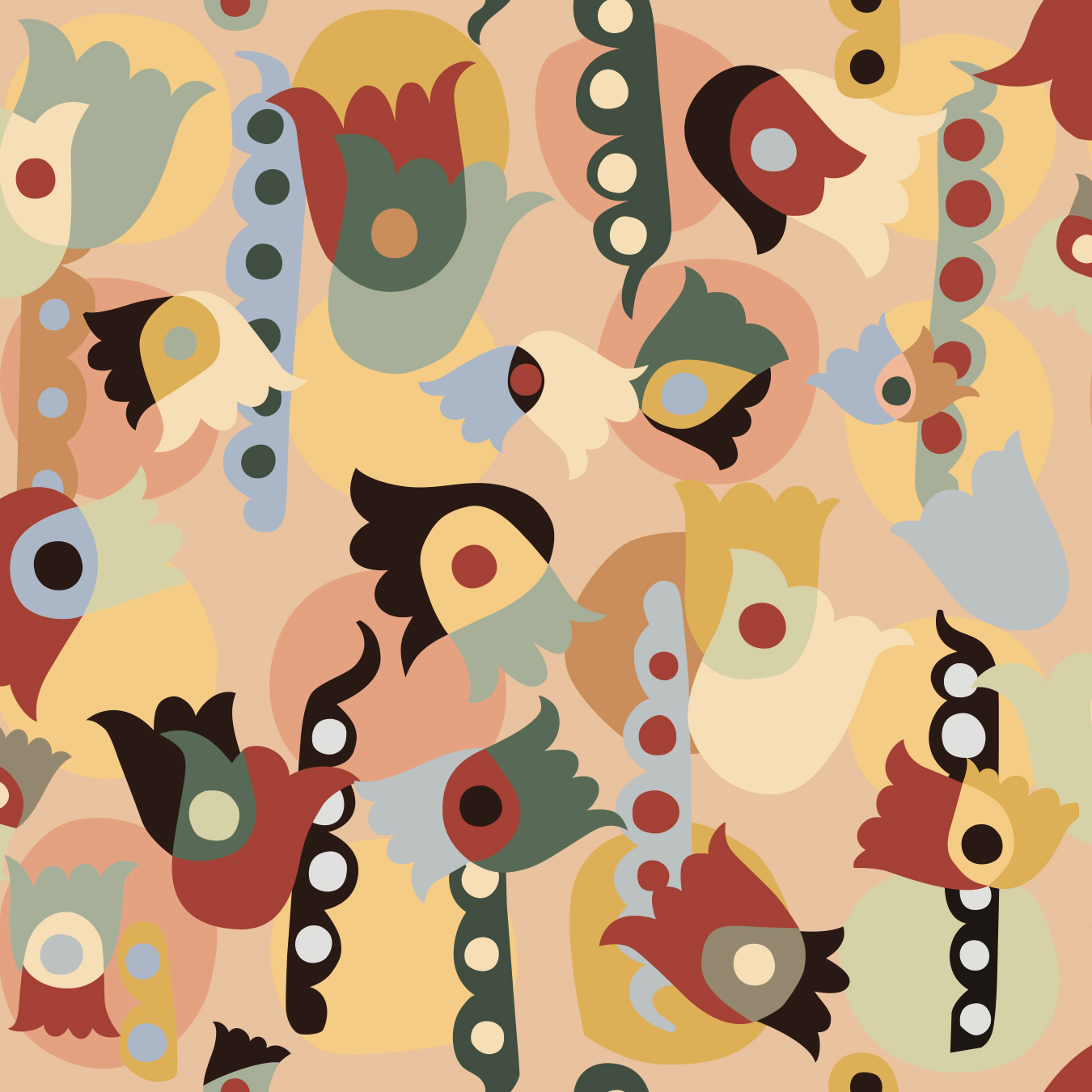 Sugar Mountain Wallpaper - Meadow – Counterpart Studios